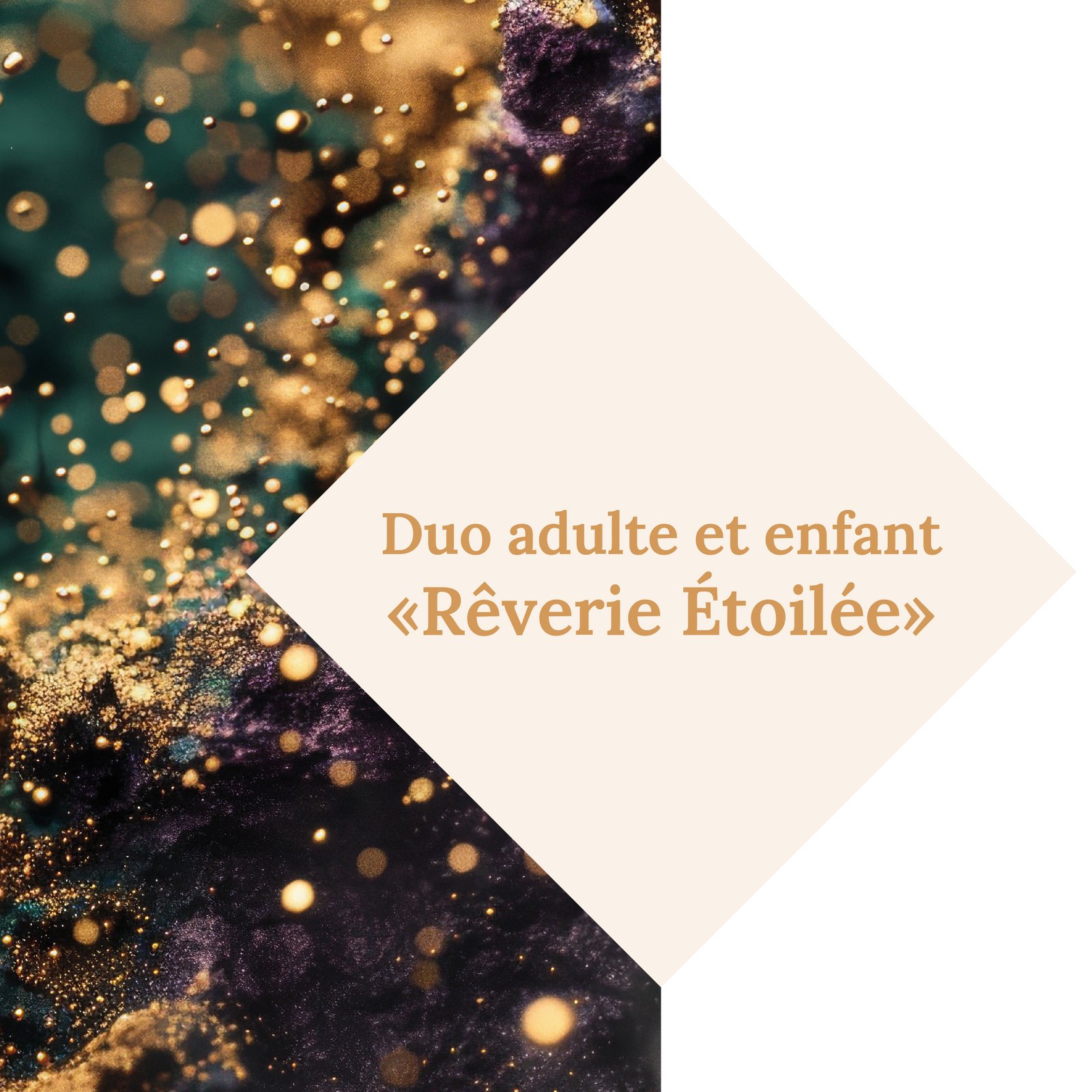 Carte cadeau Noël Duo adulte et enfant "Rêverie Étoilée" 60' - Aube Des ...